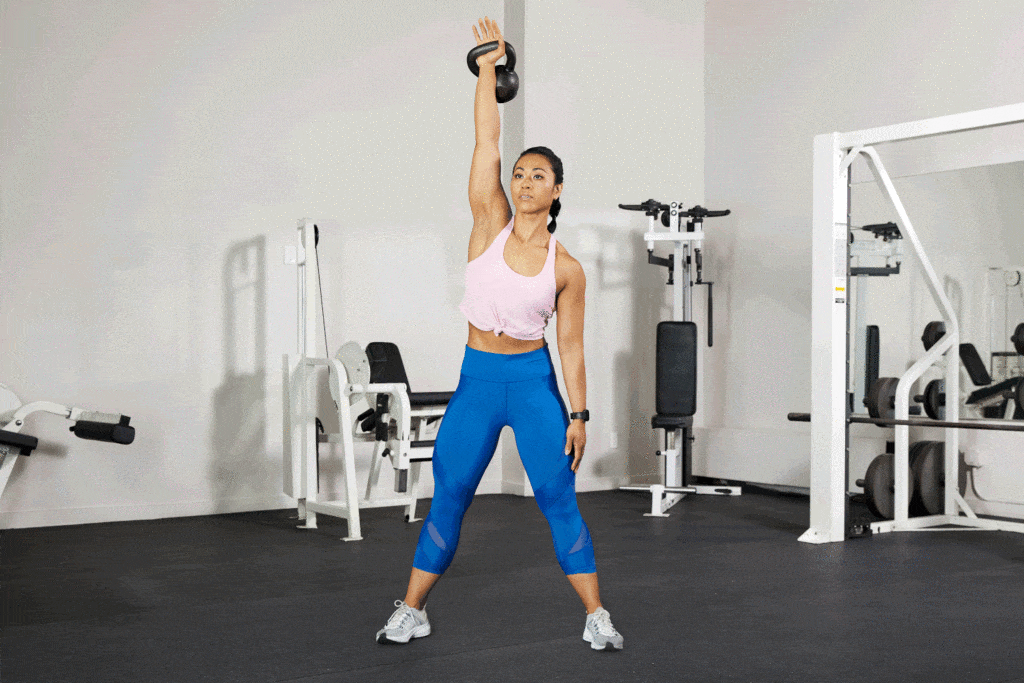 The 5 Best Kettlebell Exercises for Shoulders - Angry Lion Fitness