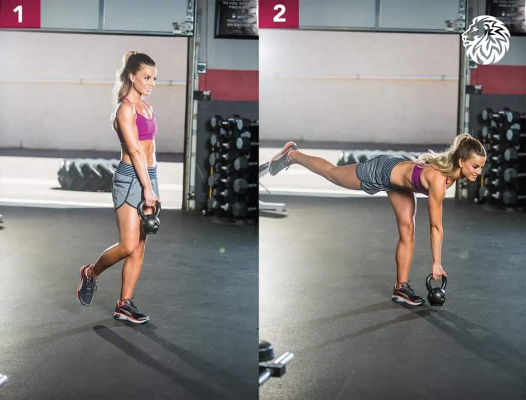 8 Best Kettlebell Hamstring Exercises - Angry Lion Fitness