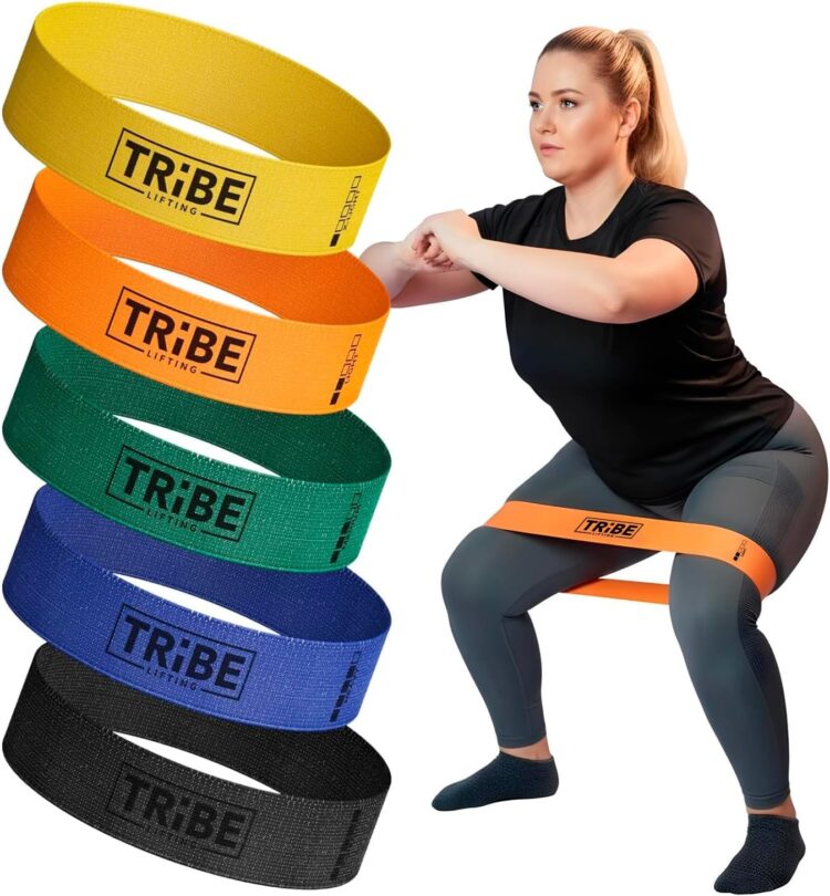 Tribe Lifting Fabric Resistance Loop Bands - Angry Lion Fitness