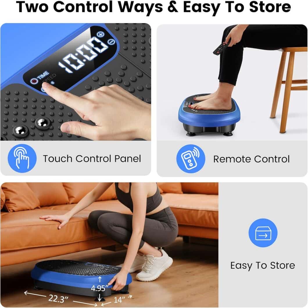 HVX Vibration Plate Exercise Machine - Angry Lion Fitness