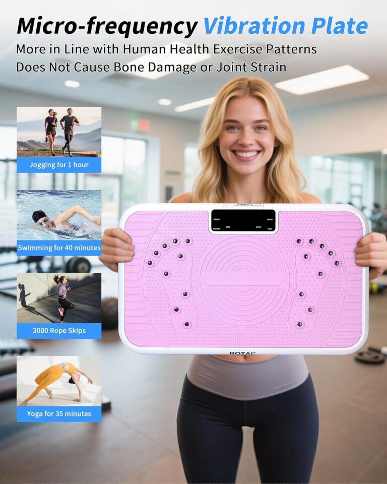 ROTAI Shake Plate Vibration Exercise Machine - Angry Lion Fitness