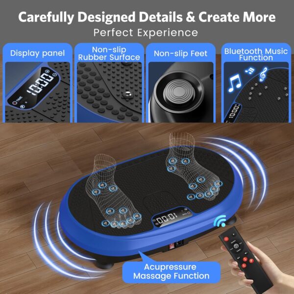 HVX Vibration Plate Exercise Machine - Angry Lion Fitness