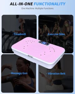 ROTAI Shake Plate Vibration Exercise Machine - Angry Lion Fitness