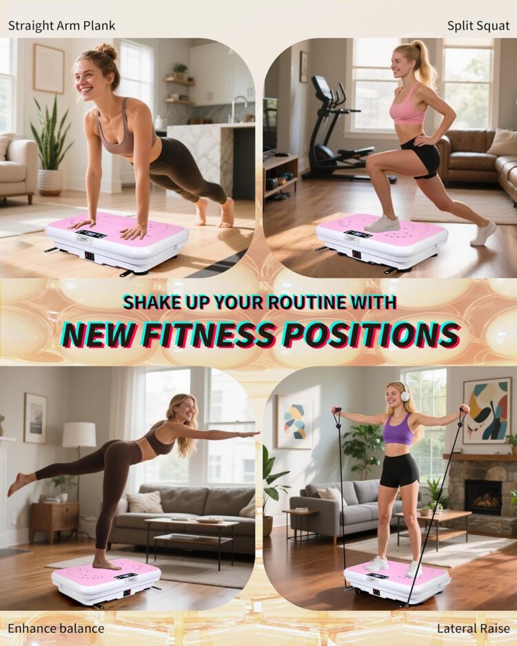 ROTAI Shake Plate Vibration Exercise Machine - Angry Lion Fitness