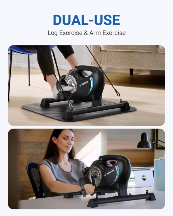 MERACH Under Desk Bike Pedal Exerciser - Angry Lion Fitness